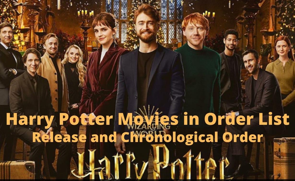 Harry Potter Movies in Order List, From Sorcerer's Stone To Fantastic ...