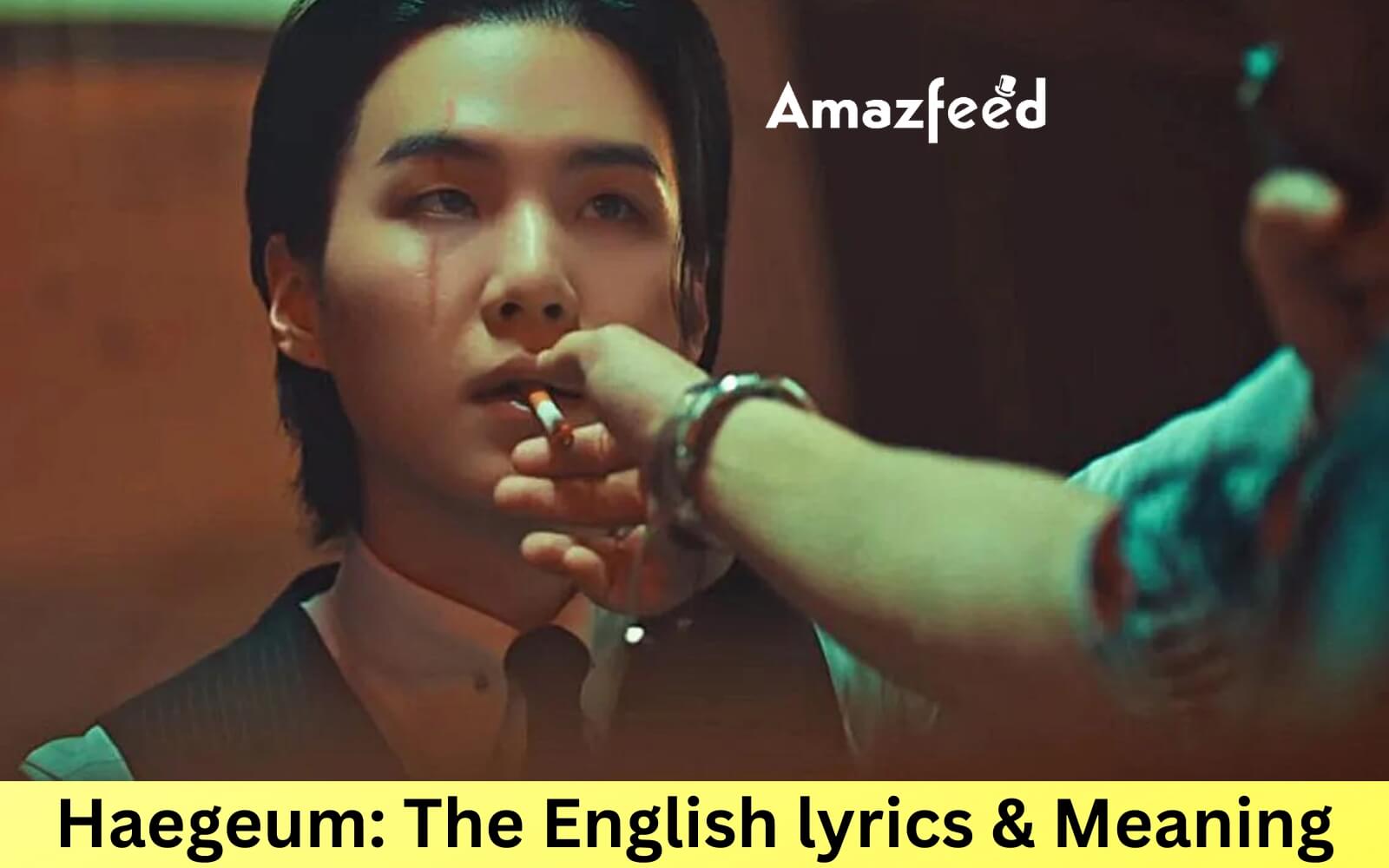 BTS Member – Agust D, Haegeum: the English lyrics & the meaning – Amazfeed
