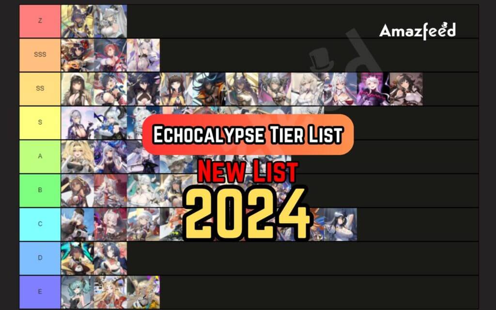 Echocalypse Tier List 2024 | All Character Names According Their Tier List » Amazfeed