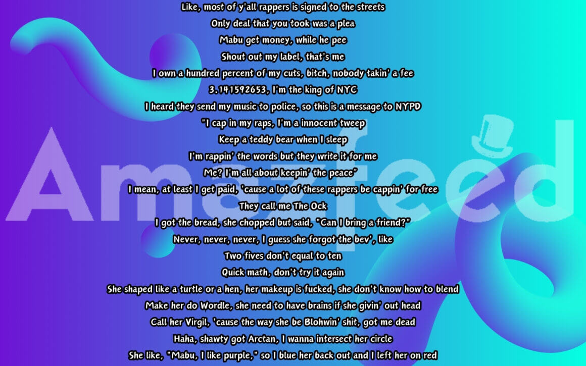 Mathematical Disrespect Lyrics| Lil Mabu Relationship, Net Worth – Amazfeed