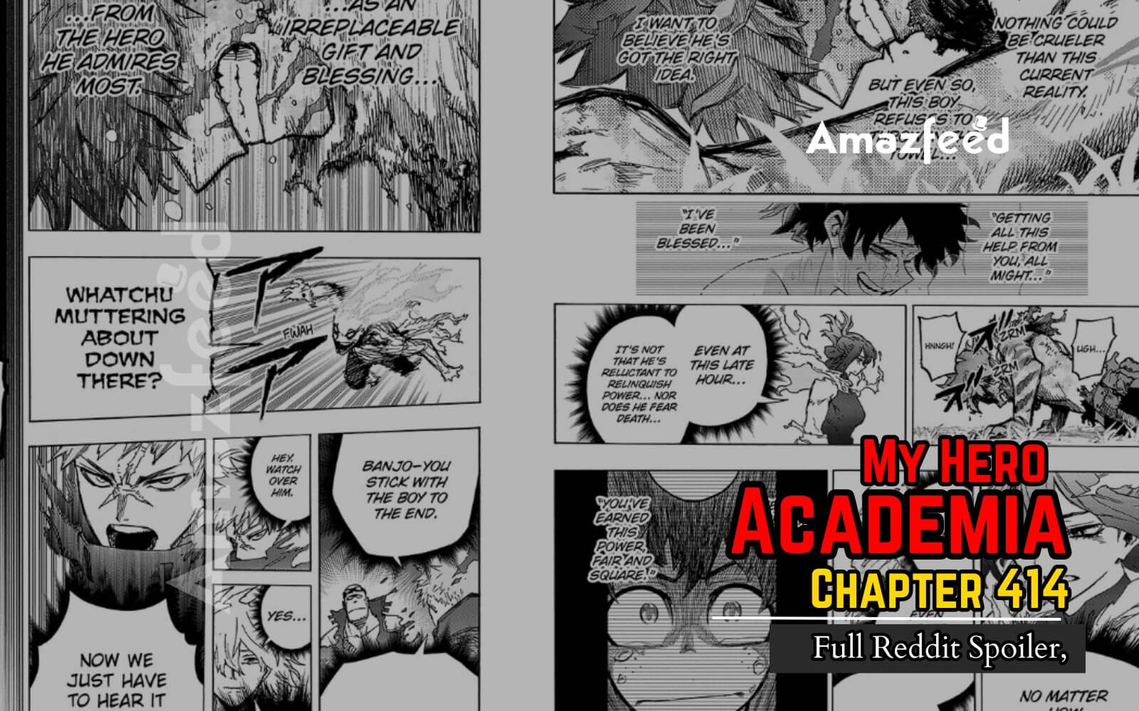 My Hero Academia Chapter 414 Full Reddit Spoiler – Amazfeed